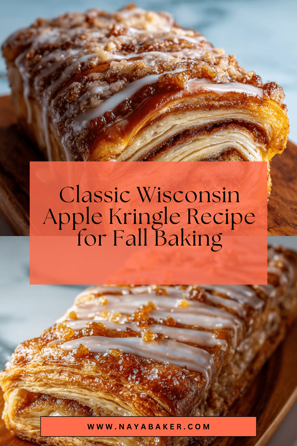 Wisconsin Apple Kringle: Indulgent Flaky Pastry Delight